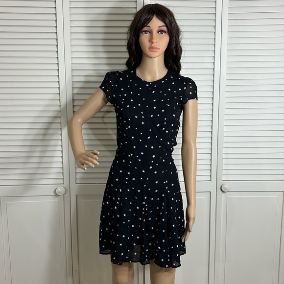 Reformation | Dresses | Reformation Star Constellation Flared Mini ...